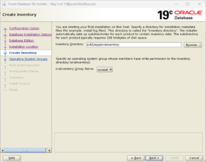 Install Oracle 19c on Linux - Info Influx