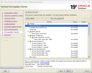 Install Oracle 19c on Linux - Info Influx