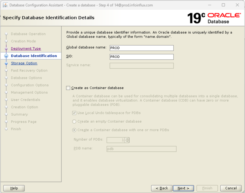 Install Oracle 19c on Linux - Info Influx