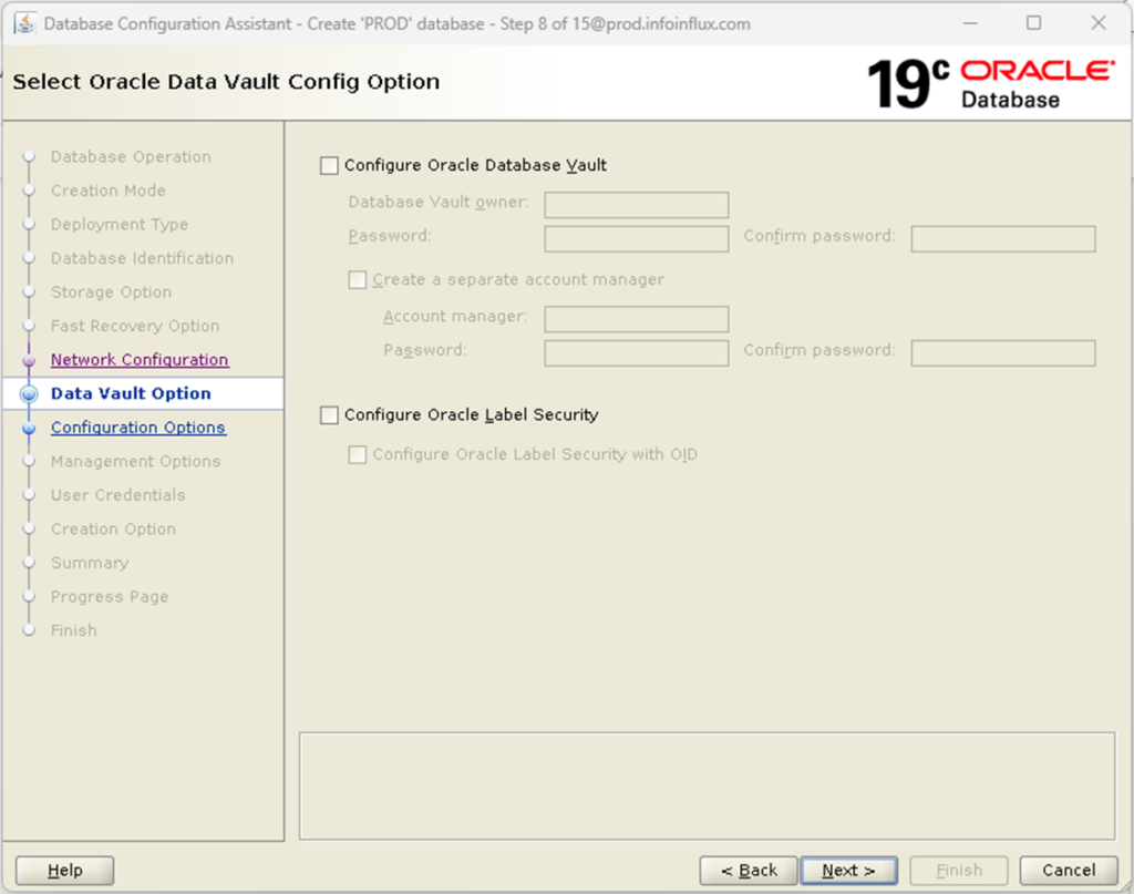 Install Oracle 19c on Linux - Info Influx