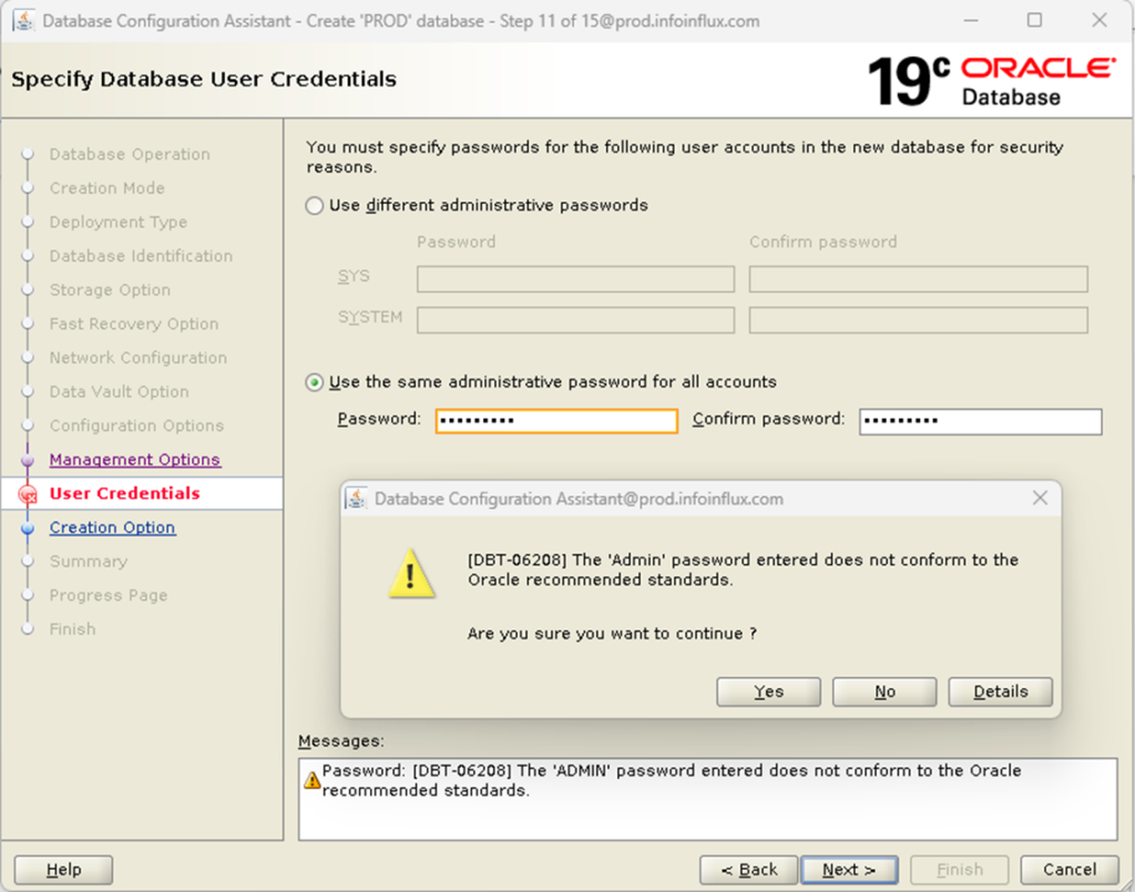 Install Oracle 19c on Linux - Info Influx